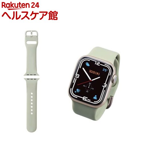 お店TOP＞家電＞情報家電＞パソコンサプライ＞パソコン周辺機器＞エレコム アップルウォッチ バンド シリコン 41／40／38mm アイボリー AW-41BDSCGIV (1個)【エレコム アップルウォッチ バンド シリコン 41／40／3...