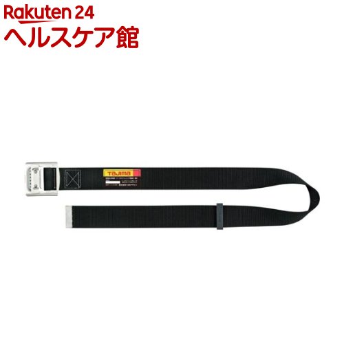 お店TOP＞DIY・ガーデン＞作業用品・安全用品＞安全用品＞保護具＞タジマ 胴ベルト アルミワンフィンガーバックル M 黒 BAM125-BK (1個)【タジマ 胴ベルト アルミワンフィンガーバックル M 黒 BAM125-BKの商品詳細】...