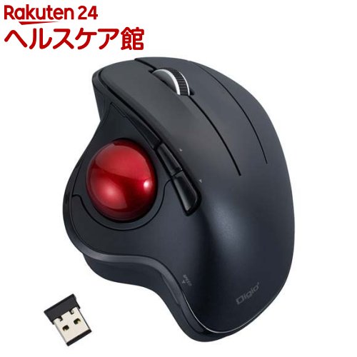 お店TOP＞家電＞情報家電＞パソコンサプライ＞ワイヤレスマウス＞Digio2 角度可変無線 5ボタン光学式親指トラックボール ブラック MUS-TRIF180BK (1個)【Digio2 角度可変無線 5ボタン光学式親指トラックボール ブラ...