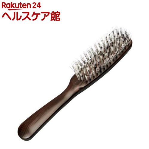 お店TOP＞化粧品＞ヘアケア＞ブラシ・コーム・櫛＞豚毛ヘアブラシ＞3段豚毛の少髪用ブラシII (1本)【3段豚毛の少髪用ブラシIIの商品詳細】●天然豚毛100％使用。●長さの違う豚毛を3段植毛することで1本3役。●不要な髪やホコリを取ります...