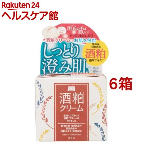 お店TOP＞化粧品＞配合成分別＞酒粕＞酒粕 クリーム＞ワフードメイド 酒粕クリーム (55g*6箱セット)商品区分：化粧品【ワフードメイド 酒粕クリームの商品詳細】●熊本県河津酒造の酒粕由来の酒粕エキス(保湿成分)を配合したクリームです。●...