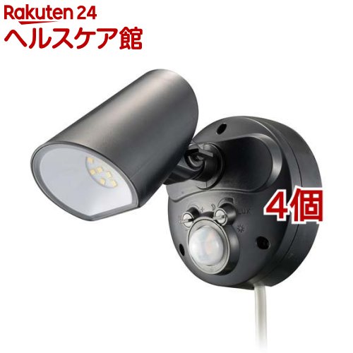 お店TOP＞家電＞照明機器＞ライト＞センサーライト＞monban LEDセンサーライト 1灯 LS-AS1000K4-K (4個セット)【monban LEDセンサーライト 1灯 LS-AS1000K4-Kの商品詳細】●明るさ強力1000ル...