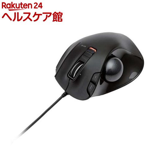 お店TOP＞家電＞情報家電＞パソコンサプライ＞マウス＞エレコム マウス トラックボール 有線 親指操作 EX-G ブラック M-XT3URBK (1個)【エレコム マウス トラックボール 有線 親指操作 EX-G ブラック M-XT3URB...