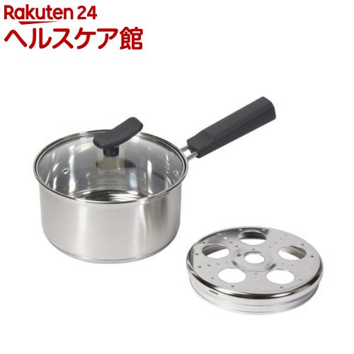 お店TOP＞ホーム＆キッチン＞鍋・フライパン＞鍋＞片手鍋＞チーノ ステンレス3層底ガラス蓋付片手鍋 目盛付 16cm HB-6574 (1個)【チーノ ステンレス3層底ガラス蓋付片手鍋 目盛付 16cm HB-6574の商品詳細】●こげつき...