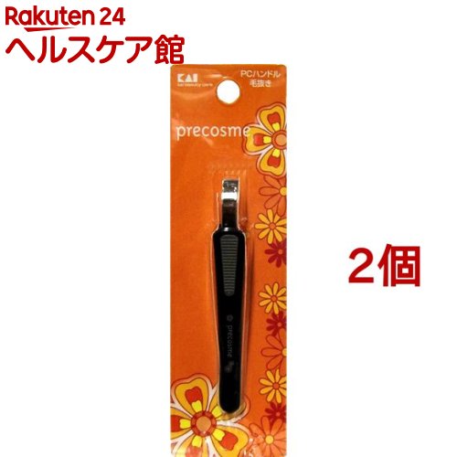 お店TOP＞化粧品＞化粧雑貨・メイク道具＞メイク雑貨＞眉毛抜き＞プリコスメ PCハンドル毛抜き (1コ入*2コセット)【プリコスメ PCハンドル毛抜きの商品詳細】●マユの形を美しく整えたり、ムダ毛の除去に役立つ毛抜きです。●すべり止め付きの...
