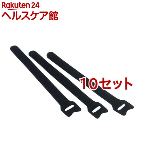お店TOP＞日用品＞家庭用品＞住居用品＞ケーブルホルダー＞エレコム マジックタイ 黒 LD-MT1BK3 (3本入*10セット)【エレコム マジックタイ 黒 LD-MT1BK3の商品詳細】●取り外し可能な結束バンドです。【規格概要】・入り数...