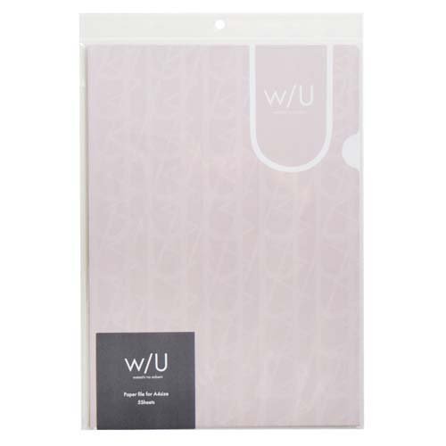 お店TOP＞ホーム＆キッチン＞文房具＞ファイリング用品＞ファイル・バインダーA4＞W／Uシリーズ 紙製ファイル A4 ブラウン WU-KFL-1 (5枚パック)【W／Uシリーズ 紙製ファイル A4 ブラウン WU-KFL-1の商品詳細】●ナ...