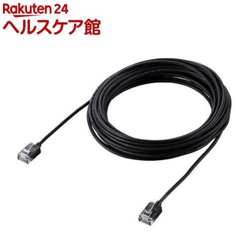 お店TOP＞家電＞情報家電＞パソコンサプライ＞モバイルLANケーブル＞エレコム LANケーブル Cat6A スーパースリム 7m ブラック LD-GPASS／BK7 (1本)【エレコム LANケーブル Cat6A スーパースリム 7m ブラ...
