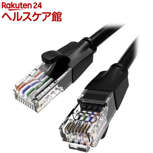 お店TOP＞家電＞情報家電＞パソコンサプライ＞パソコン周辺機器＞VENTION Cat.6 UTP LANケーブル 30m Black IB-4908 (1個)【VENTION Cat.6 UTP LANケーブル 30m Black IB-...