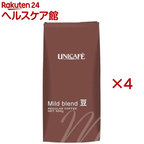 お店TOP＞水・飲料＞コーヒー＞レギュラーコーヒー＞レギュラーコーヒー(豆)＞ユニカフェ マイルドブレンド 豆 (500g×4セット)【ユニカフェ マイルドブレンド 豆の商品詳細】●ユニカフェの焙煎へのこだわり世界各地の個性あるコーヒー豆。...