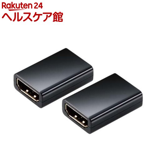 お店TOP＞家電＞情報家電＞パソコンサプライ＞パソコン周辺機器＞エレコム HDMI 延長アダプター スリムタイプ ブラック AD-HDAASS02BK (2個入)【エレコム HDMI 延長アダプター スリムタイプ ブラック AD-HDAAS...