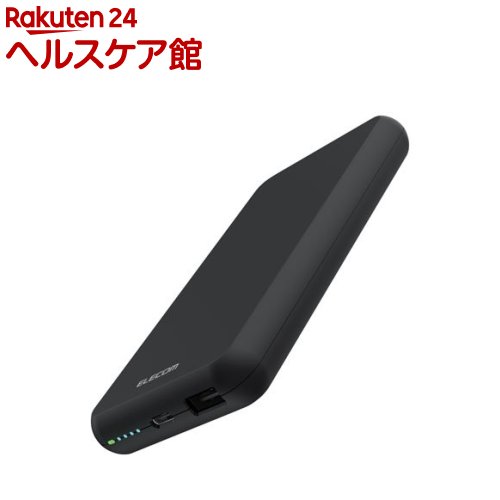 お店TOP＞家電＞スマートフォン・携帯電話＞充電器・バッテリー＞スマートフォン用充電器＞エレコム モバイルバッテリー 大容量 Type-C 10000mAh 15w 充電器 iPhone ブラック (1個)【エレコム モバイルバッテリー 大...