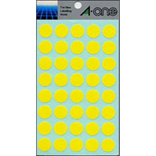 仕様本体色黄インク色入数1P14シート（560片）メーカー名エーワン有害情報×：確認できませんエコマークグリーン購入法GPNマーク○広告文責株式会社ケンコーエクスプレス　TEL:03-6411-5513検索用文言オフィスサプライ、文房具、好...