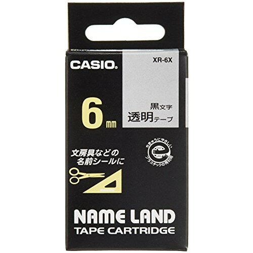 仕様本体色透明ラベル　黒文字インク色入数1巻8mメーカー名カシオ有害情報×：確認できませんエコマーク○グリーン購入法GPNマーク広告文責株式会社ケンコーエクスプレス　TEL:03-6411-5513検索用文言オフィスサプライ、文房具、普通便...