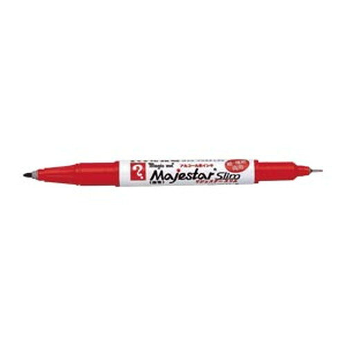 仕様●線巾：極細0.5/細字0.8?1.2mm●長：141mm●インク種類：油性染料●材質：軸/キャップ＝PP製本体色インク色赤入数1本メーカー名寺西化学有害情報×：確認できませんエコマークグリーン購入法GPNマーク広告文責株式会社ケンコー...