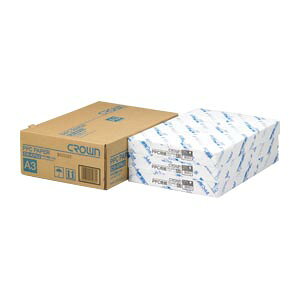 仕様●規格：A3判●坪量：64g/m2●四六判換算：55kg●紙厚：0.089mm●ISO白色度：約80%本体色インク色入数500枚×3冊メーカー名クラウン有害情報○：有害物質なしエコマークグリーン購入法GPNマーク広告文責株式会社ケンコー...