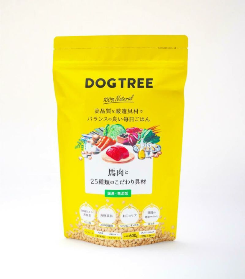 愛犬に必要な栄養素を、天然食材から摂れるように作った無添加ドッグフード【特長】主成分は、私達が普段食べている品質の生の馬肉。関節の健康をサポートする緑イ貝、免疫維持のABM乳酸菌、90種以上の栄養素を含むモリンガ、お口のケアにシャンピニオン...