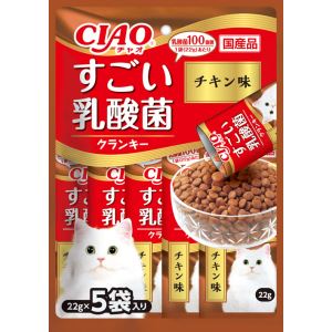 ●1袋に乳酸菌100億個配合により健康を維持し、お腹の調子を保ちます。●約1食分をいつでも与えられるので、持ち運びにも便利。【原材料】穀類(とうもろこし、小麦粉、パン粉等)、魚介類(フィッシュミール、フィッシュエキス、フィッシュパウダー)、...