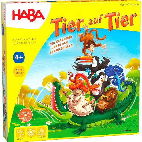 ■商品名：ゲーム・ワニに乗る？ （HA4922） ■サイズ：土台のワニ10.5cm ■メーカー：ハバ/HABA ■対象年齢：4歳から ■生産国：ドイツ ■商品詳細： 〇サイコロの指示に従って手持ちの動物たちをバランスよく積み上げます。 〇最...