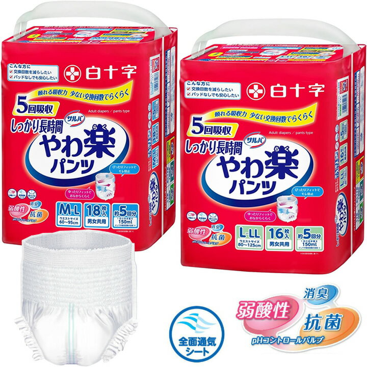 頼れる吸収力だから交換回数も少なくらくらく。「ダブルフィット構造＆スピード吸収」で長時間はいても安心らくらく。どんな体勢でもモレを防ぐのでおむつ交換がなかなかできないという方も安心です。また「排尿お知らせサイン」でおむつの外側からも排尿の有...