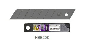 ◆特専黒刃（特大H） ◆ ●「特大H型」カッターナイフ用替刃。鋭角研磨で切れ味を重視した特専黒刃です。刃厚0.7ミリで刃の反りが少なく、大型刃では少し頼りなく感じる厚手の素材のカッティングに適しています。 &nbsp; &nbsp; &nb...