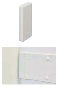 BP-1専用のエンドキャップです ●シリコンコーク（別売）で固定してください ●材質：ABS樹脂 ●色：ホワイト ●サイズ：H105×D12×L40mm ※WEBカタログでのカラーの見え方は実際とは若干異なる場合もございます。※商品の仕様は...