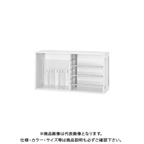 【メーカー】 ●山金 【仕様】 ●外寸：幅670×奥245×高365mm ●重量：6.6kg ●材質：本体=スチール(粉体塗装)、自在式仕切板=プラスチック ●専用仕切板2枚、トレー3枚付 ●グリーン購入法：○CROWN オフィス図鑑 20...