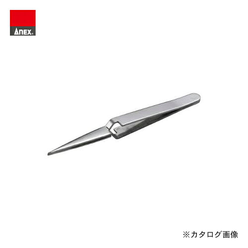 【メーカー】 ●（株）兼古製作所 【特長】 ●手をはなすと閉じるためバイスがわりに使用できます。 ●はんだ付け作業等に便利です。 【仕様】 ●幅(mm)：8 ●全長(mm)：120 【関連商品】 アネックス ANEX ピンセット ベビー用 ...