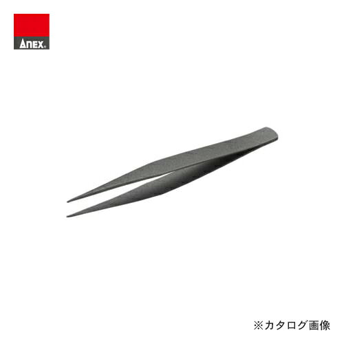 【メーカー】 ●（株）兼古製作所 【特長】 ●フッ素樹脂加工を施してありますので、ヤニやのりがつかず、またついても取りやすくしてあります。 【仕様】 ●幅(mm)：10 ●全長(mm)：125 【関連商品】 アネックス ANEX ピンセット...