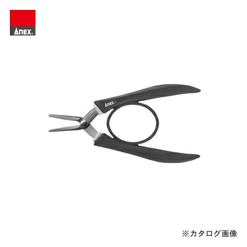 【メーカー】 ●（株）兼古製作所 【特長】 ●薄い板材の曲げ作業やカシメつぶし作業で使用します。 ●ロウ付け作業にも適しています。 【仕様】 ●先端：平型 ●全長(mm)：140 【関連商品】 アネックス ANEX ステンレス製 精密ラバー...