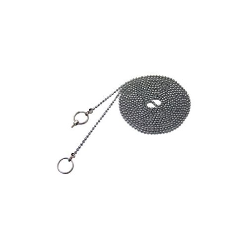 【メーカー】 ●ジェフコム（株） 【特長】 ●壁裏配線用丈夫なボールチェーン＋丸カン 【仕様】 ●壁裏の見えない、狭い、届かない隙間に使用!! ●ポケットフィッシャーのオプション金具 ●滑りやすく丈夫なボールチェーン ●チェーン長さ：3m ...