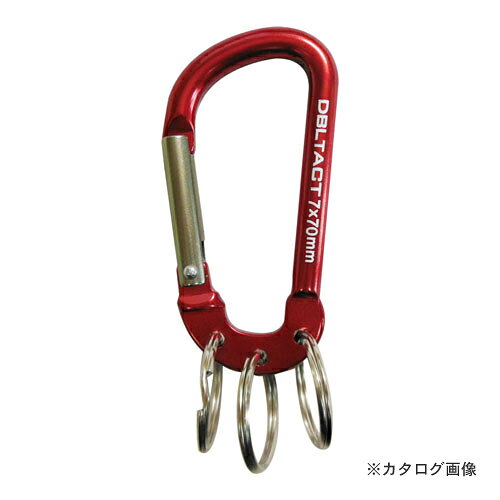 【メーカー名】 ●(株)三共コーポレーション 【特長】 ●保持した物が絡まず使い勝手抜群！ ●2連・3連・4連のラインナップ。 【仕様】 ●カラー：レッド×ガンメタS ●サイズ(mm):7×70mm 【材質・仕上げ】 ●アルミ合金 【関連商...