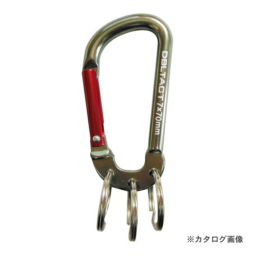 【メーカー名】 ●(株)三共コーポレーション 【特長】 ●保持した物が絡まず使い勝手抜群！ ●2連・3連・4連のラインナップ。 【仕様】 ●カラー：ガンメタS×レッド ●サイズ(mm):7×70mm 【材質・仕上げ】 ●アルミ合金 【関連商...