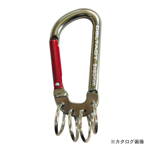 【メーカー名】 ●(株)三共コーポレーション 【特長】 ●保持した物が絡まず使い勝手抜群！ ●2連・3連・4連のラインナップ。 【仕様】 ●カラー：ガンメタS×レッド ●サイズ(mm):8×80mm 【材質・仕上げ】 ●アルミ合金 【関連商...