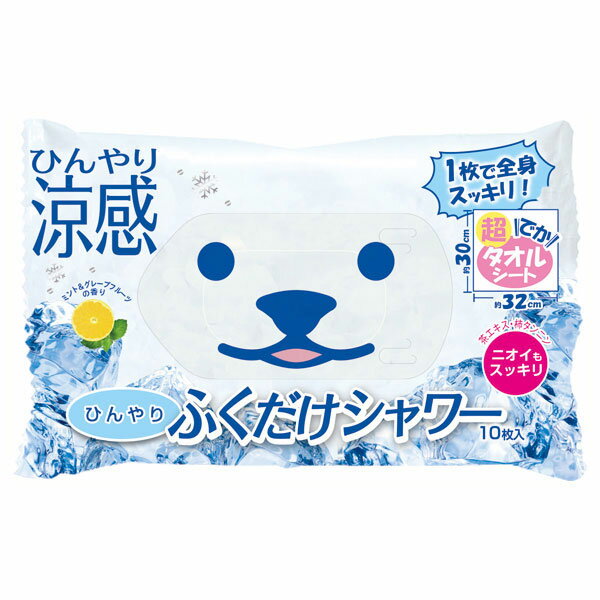 【 メーカー 】 ●(株)ときわ商会 【 特長 】 ●柿タンニンと緑茶エキスのダブル消臭成分配合 ●1枚で全身がふける約30×32cmの超でかタオルシート ●さらっとベタつきにくいサラサラパウダーイン ●乾燥を防ぐヒアルロン酸Na配合。 【...