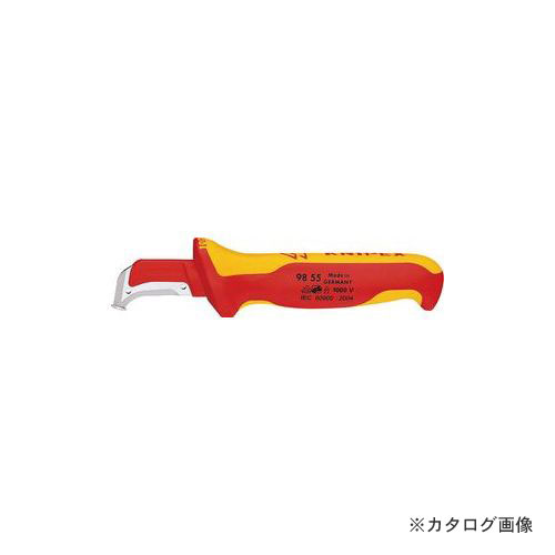 ※画像はイメージになります、商品説明をご確認下さい。 【特長】 ●1000V絶縁 ●キャップ付 ●ガイドシューにより、導線を傷つけず作業できます。 ●固定タイプの鎌形フックブレード ●ブレード材質は焼き入れ処理済みのステンレス ●人間工学に...