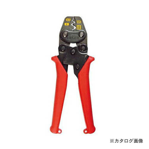 【メーカー】 ●（株）ロブテックス 【特長】 ●柄の開きが139mmと小さく、簡単に圧着作業ができます。 【用途】 ●裸端子やスリーブを用いて電線を圧着・接続する工具。 【仕様】 ●圧着端子(mm[[の2乗]])接続端子用:- ●圧着端子(...
