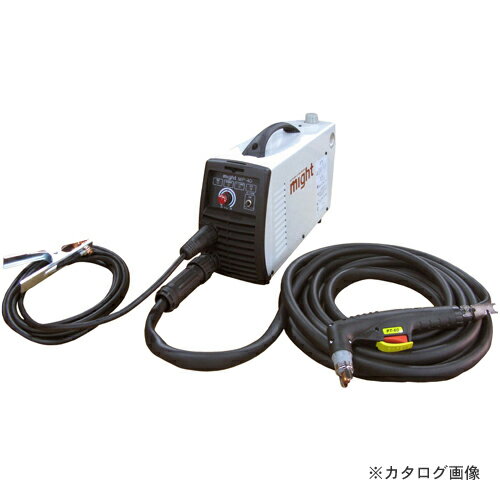 【メーカー】●マイト工業（株）【特長】●小型・軽量で持ち運びもラクラク●小型ながらも高い切断能力●トーチ異常回路搭載※シールドカップ未装着時はトーチ異常ランプの点滅でお知らせします。電極、チップ、ディストリビューター未装着時は出力を止めトー...