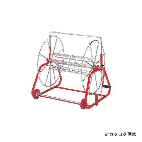 ※画像はイメージになります、商品説明をご確認下さい。 【仕様】 ●質量：14.4kg ●フレーム寸法：750×600×660(880)mm ●リールサイズ（リール径×幅）：φ550×510mm ●最大収容能力：φ12×500　φ14×400...