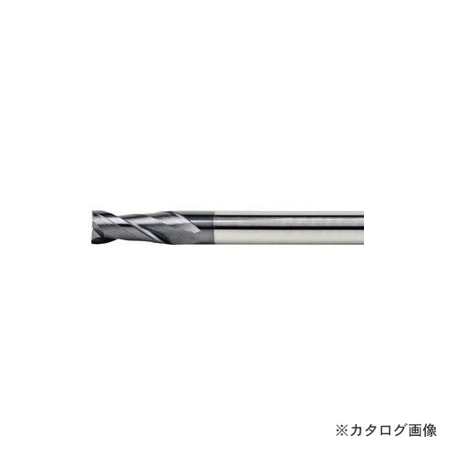 ※画像はイメージになります、商品説明をご確認下さい。 【特長】 ●加工時の刃先の磨耗を軽減 ●2枚刃 ●TiAlNコーティング 【仕様】 ●HRC(被削材硬度)：15〜40 ●ねじれ角：35° ●適合被削材：HRC40以下、鉄・鋳鉄・合金剛...