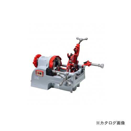 【メーカー名】 ●レッキス工業（株） 【特長】 ●自動オープン転造ヘッドの搭載が可能(オプション) ●ブレーキ付きモータ採用、安全重視設計。 ●メンテナンス性の向上。 【操作性】 ●余裕の往復台ストローク 【安全性】 ●ブレーキ付きモーター...