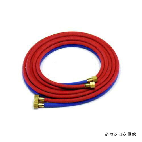 【メーカー】 ●（株）イチネン TASCO 【仕様】 ●アセチレン・サンソ適用 ●ホース接続ネジ径：M16P1.5 ●材質：ゴム ●ホース内径：4.5φ ●ホース外形：12φ ●耐圧：2.1MPa ●柔らかく作業性の良い高級ホースです。 【...