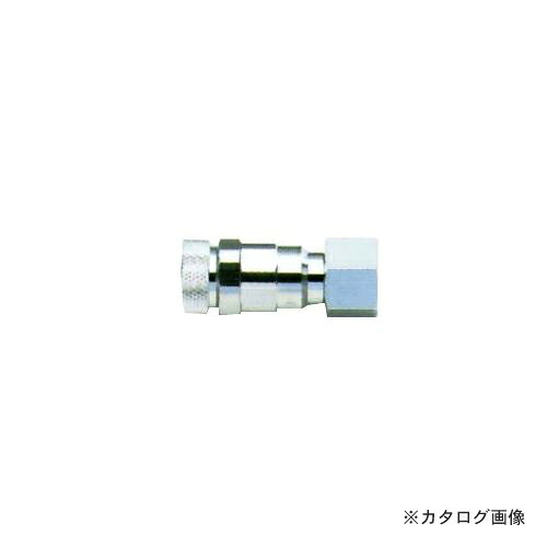 【メーカー】 ●（株）イチネン TASCO 【仕様】 ●使用温度：-10〜+60℃ ●使用圧力：最高圧力1.0MPa ●破壊圧力3.0MPa（本体が破壊する圧力値） ●材質：本体　真鍮(ソケット)　銅(プラグ)、スプリング　ステンレス、パッ...
