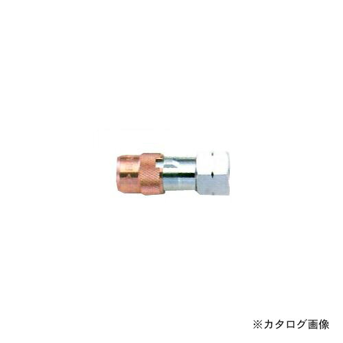 【メーカー】 ●（株）イチネン TASCO 【仕様】 ●使用温度：-10〜+60℃ ●使用圧力：最高圧力1.0MPa ●破壊圧力3.0MPa（本体が破壊する圧力値） ●材質：本体　真鍮(ソケット)　銅(プラグ)、スプリング　ステンレス、パッ...