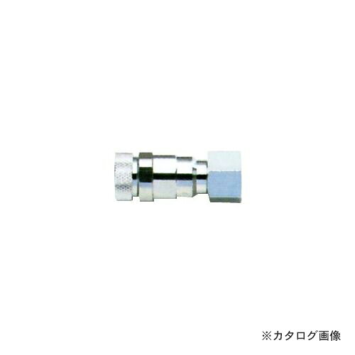 【メーカー】 ●（株）イチネン TASCO 【仕様】 ●使用温度：-10〜+60℃ ●使用圧力：最高圧力1.0MPa ●破壊圧力3.0MPa（本体が破壊する圧力値） ●材質：本体　真鍮(ソケット)　銅(プラグ)、スプリング　ステンレス、パッ...