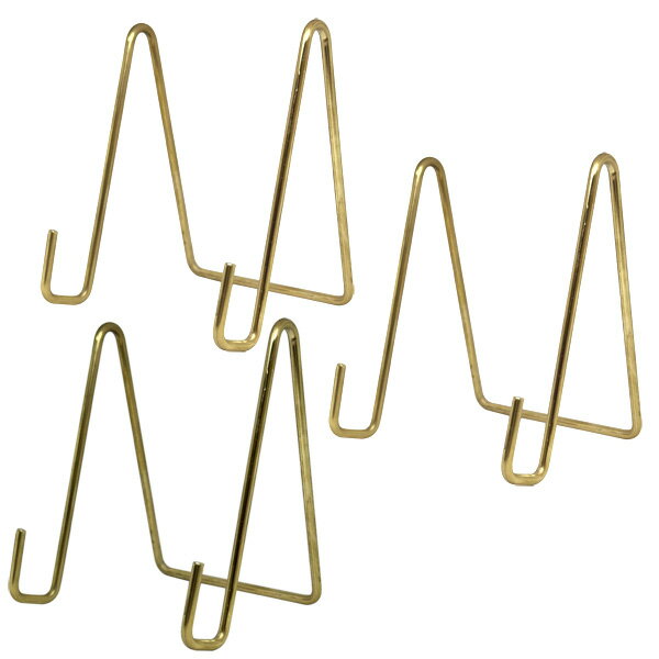 真鍮 ワイヤースタンド 大 3個セット ゴールド タブレットスタンド メニュースタンド ブックスタンド　 シンプルで使いやすい真鍮のワイヤースタンド真鍮製のワイヤースタンドです。 実用性が高く、用途様々にご使用頂けます。 ワイヤータイプなの...