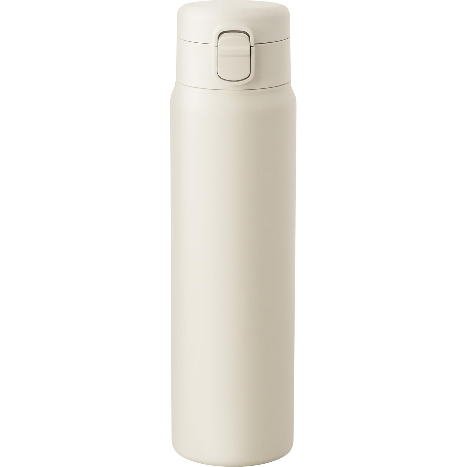 ワンタッチ栓・アイボリー 700ml RH-1701・・Style:ワンタッチ栓Color:アイボリーSize:700ml・内ビン:ステンレス鋼、胴部:ステンレス鋼、キャップ本体:ポリプロピレン(耐熱温度120度)、飲み口本体:PBT樹脂(...