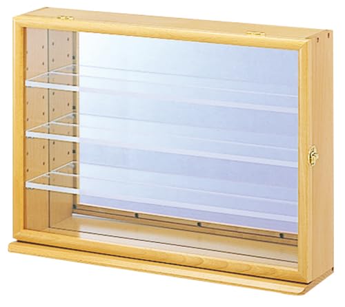 コレクションケース/ワイドナチュラル木目/ワイド/CCM-N202NM・Style:コレクションケース/ワイドColor:ナチュラル木目・パッケージ個数:1・本体寸法:W470xD120xH345mm・本体重量:3.8kg・材質:本体/天然...