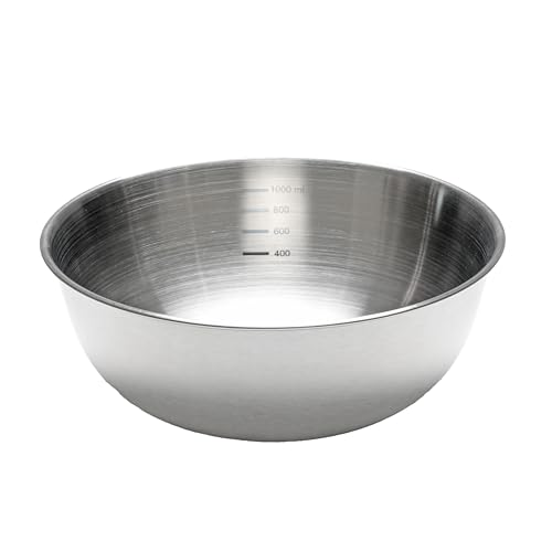 目盛付ボウルシルバー/18cm/HC-436・Size:18cmStyle:目盛付ボウル・パッケージ個数:1・製品サイズ:(約)外径19×高さ7.5cm・製品重量:(約)0.177kg・材料の種類:ステンレス鋼、板厚/0.5mm・生産国：イ...