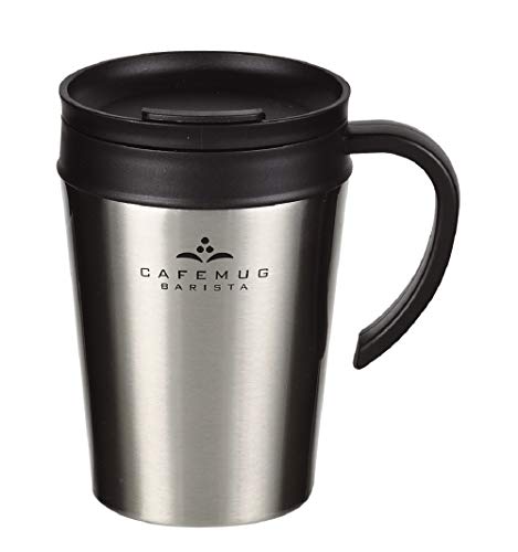 マグカップ400mlミラー/400ml/HB-3987・Color:ミラーStyle:マグカップ400ml・パッケージ個数:1・サイズ:(約)幅12.5×奥行9×高さ13.5cm・品名:真空マグカップ・実容量:400ml・材料の種類:本体/...